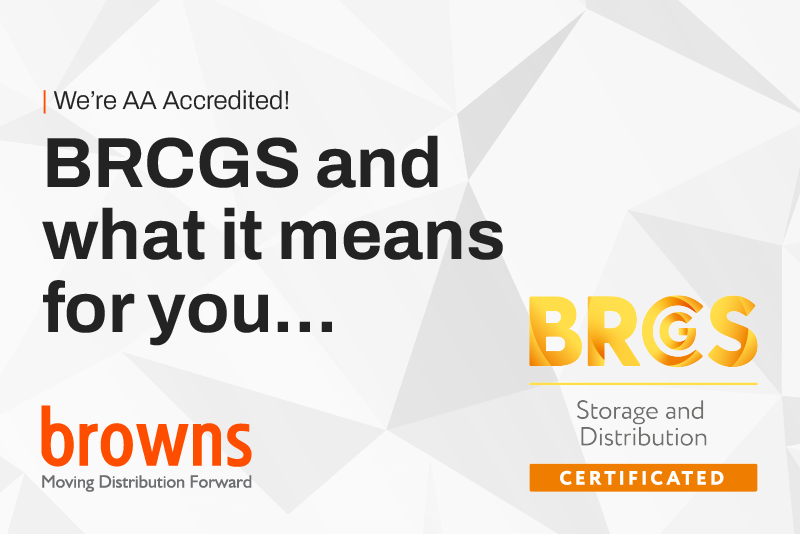 BRCGS Accredited Storage | Warehousing